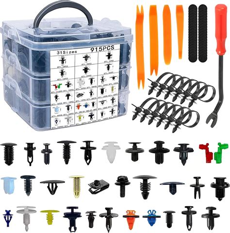 KOSHIFU 970 Stücke Auto Befestigung Clips Türverkleidung Clips