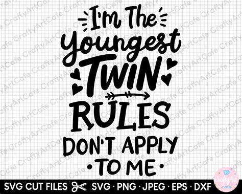 Twins Svg File Twin Svg Twins Png Twin Png Commercial Use Etsy