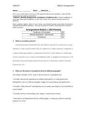 ISSC457 Week8 Assignment Doc ISSC457 Week 8 Assignment Name Date 08