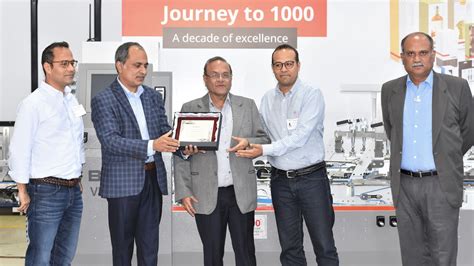 Bobst India Reaches Milestone As 1 000th Folder Gluer Comes Off Production Line