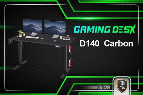 معرفی و بررسی میز گیمینگ موتور دار گیم مکس مدل D140 Carbon EC