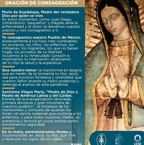 Oración para un enfermo Recurre a la Virgen de Guadalupe y encuentra