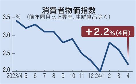 4月の消費者物価指数は変動の大きい生鮮食品を除く総合指数前年同月比で22上昇 宿泊料などサービス価格の上昇目立つ News Everyday