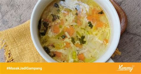 Resep Sup Ayam Wortel Jagung Sederhana Rumahan Di Yummy App