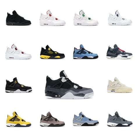 Astroreps Air Jordan 4 Sneakers Collection Multiple Colorways