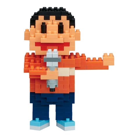 Im Doraemon Gian 220 Pieces [nanoblock] Nin Nin