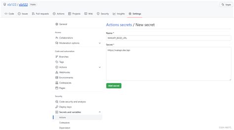 github 自定义主页使用waka readme配合wakapi统计代码时长并配置动态更新 CSDN博客