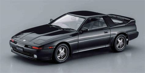 124 Toyota Supra A70 25gt Twin Turbo R 1990 Black Vehicles