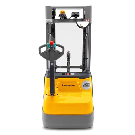 Jungheinrich Ejc 110zi Zz Electric High Lift Stacker Truck With Two