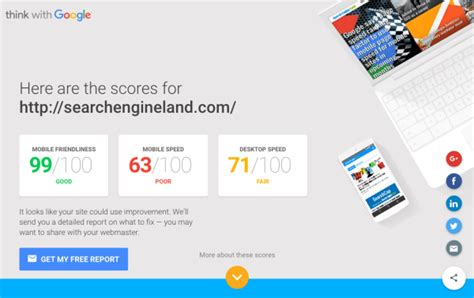 Google Launches Business Friendly Tool That Tests Your Website Mobile Friendliness Page Speed
