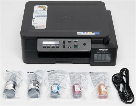 Обзор цветного струйного МФУ Brother DCP-T520W InkBenefit Plus с СНПЧ