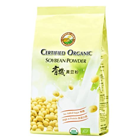 Buy Country Farm Organic Soy Bean Powder Yellow 500g Doctoroncall