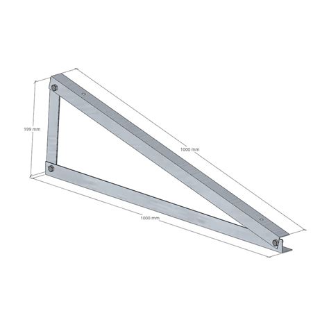 Mounting Triangle 10 Degrees Horizontal