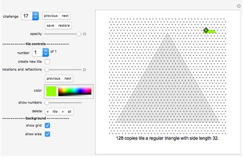 Regular Tilings Wolfram Demonstrations Project