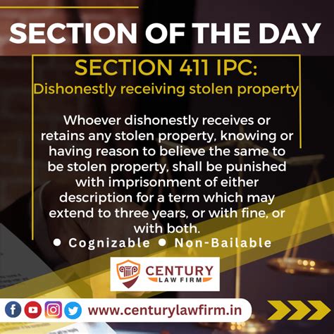 Section 411 Indian Penal Code Dishonestly Receiving Stolen Property Ipc