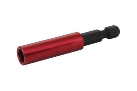 Адаптер магнитный для бит (60 мм; 1/4; алюминий) Novocraft BH060AR14001 ...
