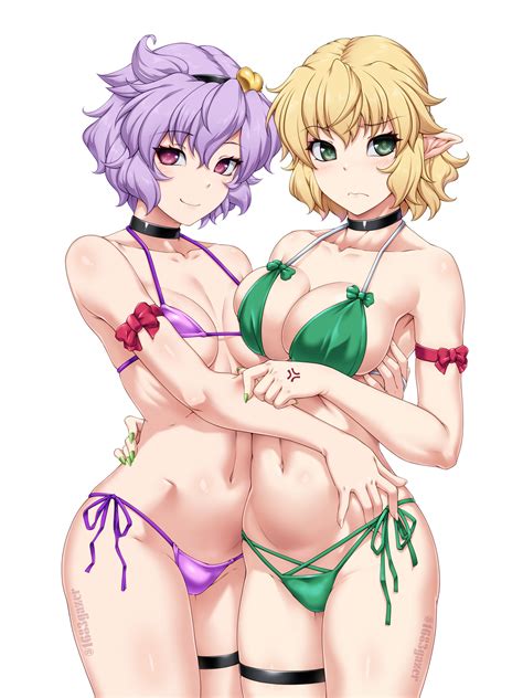 Komeiji Satori And Mizuhashi Parsee Touhou Drawn By Ootsukiwataru