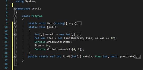 มอะไรใหมใน NET Core 2 และ C 7 คณสมบต ref return ref local กบ