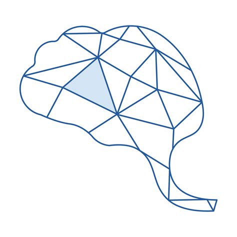 Human Brain Schematic Brochure Element Design Mindset And Thinking