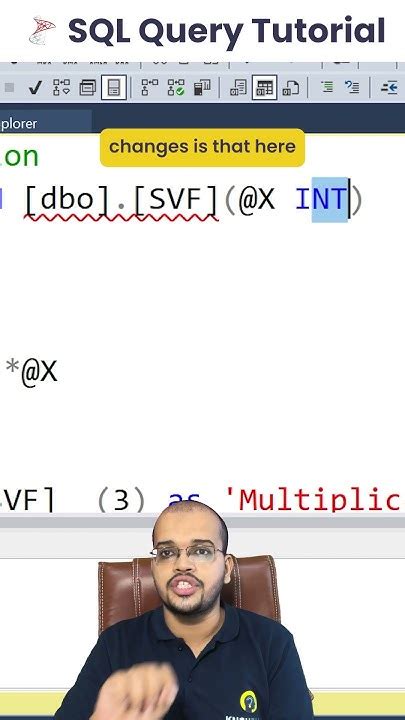 Sql Server User Defined Scalar Function Tutorial Sql Tutorial Day 26