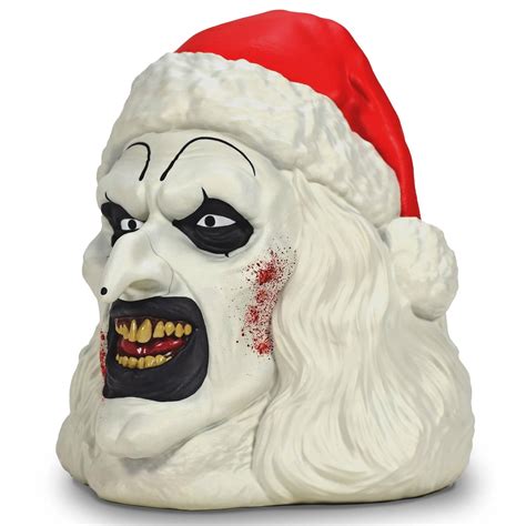 Terrifier 3 Art The Clown Santa Popcorn Bucket The Green Head