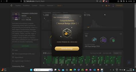 Dsa Leetcode Consistency Growthmindset Yearinreview Yogansh Wagh