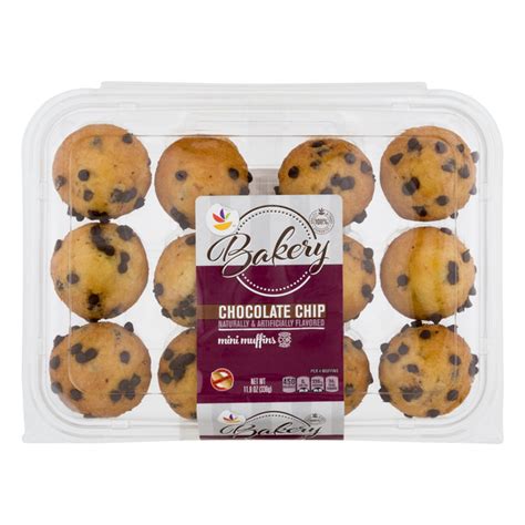 Save On Giant Bakery Mini Muffins Chocolate Chip Ct Order Online