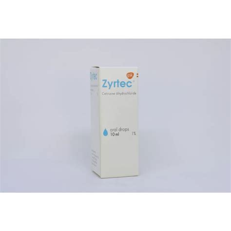 Zyrtec 10mgml Oral Drops 10ml Al Thiqa Pharmacy