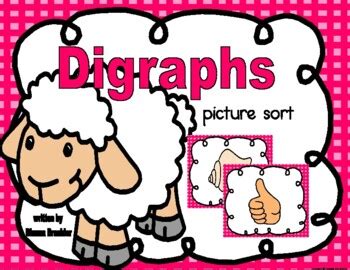Digraphs Ch Sh Th Wh Picture Sort By Teachers R US TpT