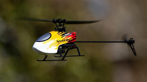 Rage Rc Volitar X Rtf Micro Heli With Redyellow Canopy 6001 Rotor Ron