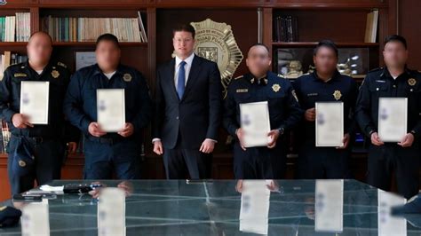 Jefe De La Policía Capitalina Reconoció A Los Uniformados Que