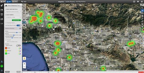 Heat Map Generator Create A Custom Heat Map Maptive