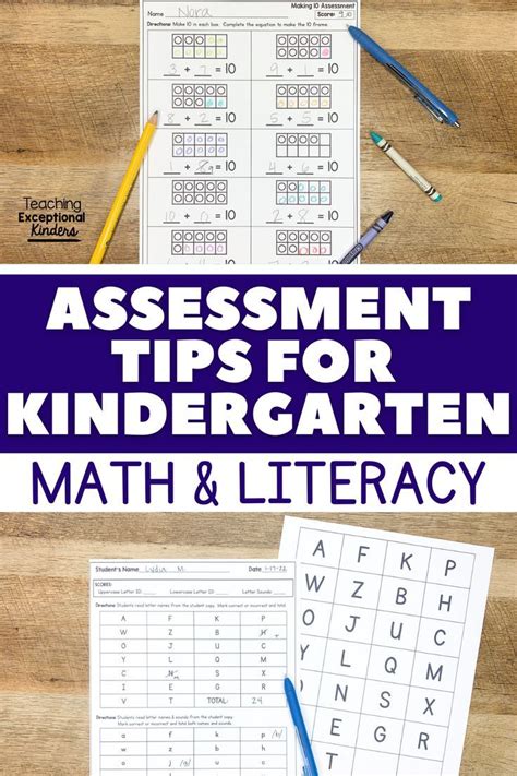 Helpful Assessment Tips For Kindergarten Teachers Artofit