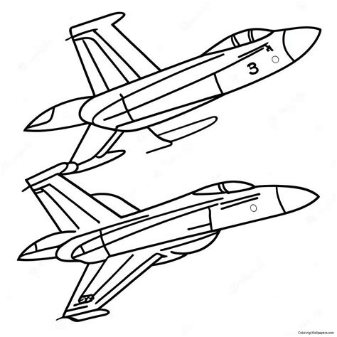 Blue Angels Jet In Flight Coloring Page 37214 29437