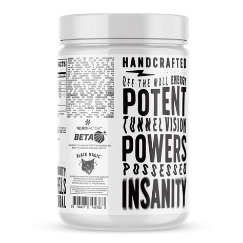 Bzrk Pre Workout Supplement Black Magic Supply High Stim Energy Suppz