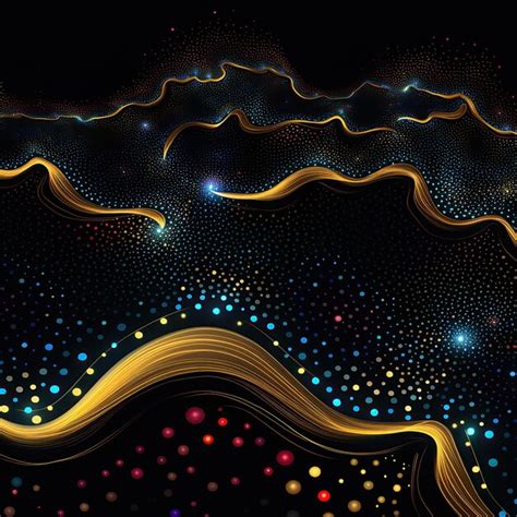 premium photo star abstract color fractal art pattern