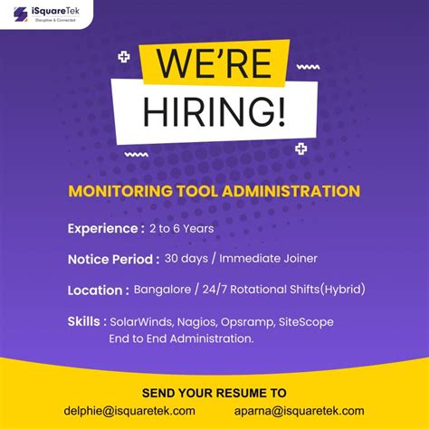 Hiring Immediately I Square Tek