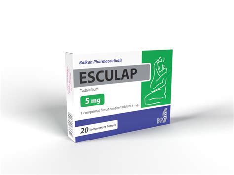 Esculap (Tadalafil) - Coated tablets | BalkanPharmaceuticals.com