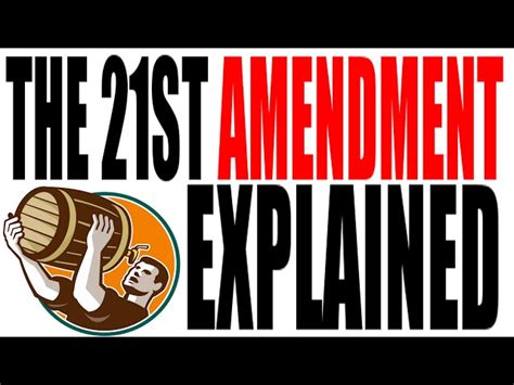 21st Amendment Examples