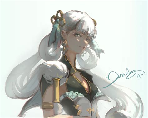 Jinhsi Wuthering Waves Drawn By Dudrinm Danbooru