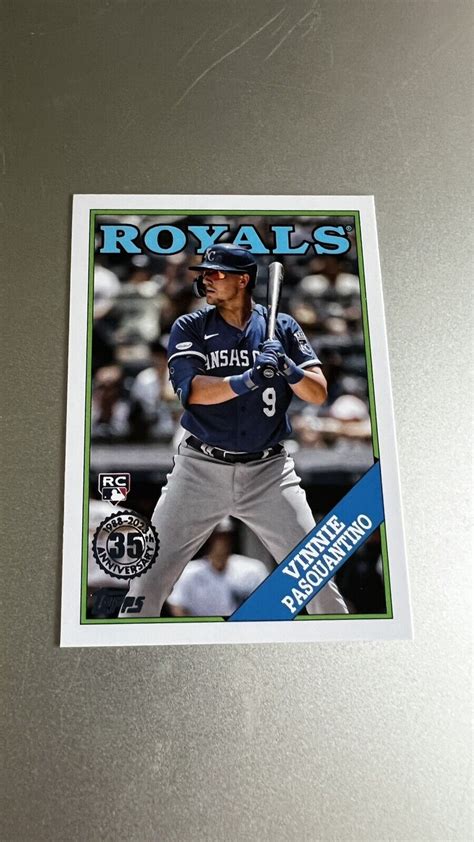 Mavin 2023 Topps 1988 Rookie Vinnie Pasquantino Kansas City Royals Pwe