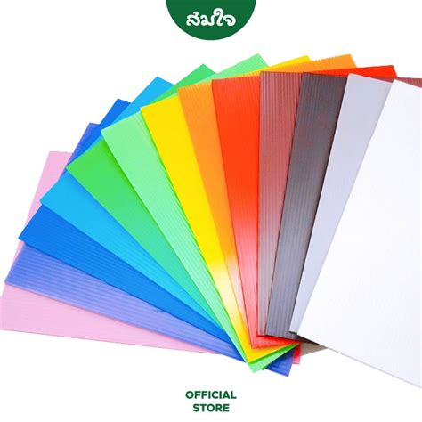 [ยกแพ็ค] Somjai Selected ฟิวเจอร์บอร์ด Pp Board ขนาด A4 จำนวน 10แผ่น