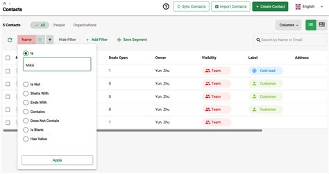 how do i create a contact in deskera crm