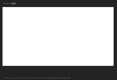 Terminal Integration In Luci Luci App Ttyd Community Builds