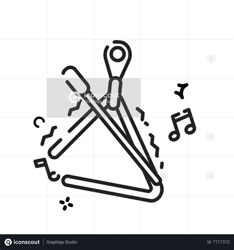 Triangle Instrument Animated Icon Download In Json Lottie Or Mp4 Format