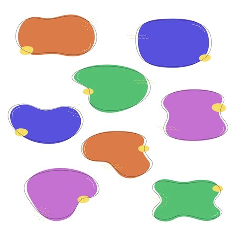 Premium Vector Blob Shapes Collection