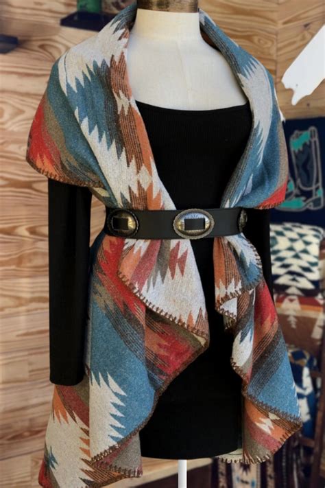 Navaho Pattern Round Vests My Store