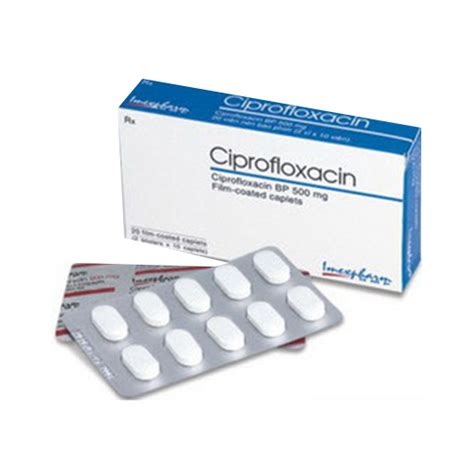 Tác dụng của thuốc kháng sinh ciprofloxacin là gì