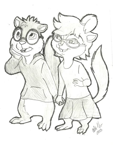 Simon And Jeanette Pencil By Marukio On Deviantart