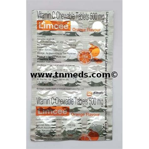 Limcee Tablet View Uses Side Effects Price And Substitutes Tnmeds